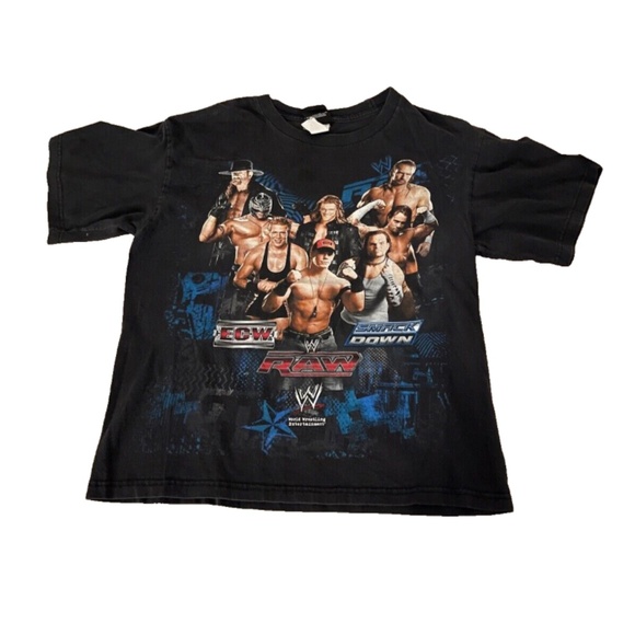 Shirts | Vintage Smackdown Vs Raw Vs Ecw Wwe Wrestling John Cena ...